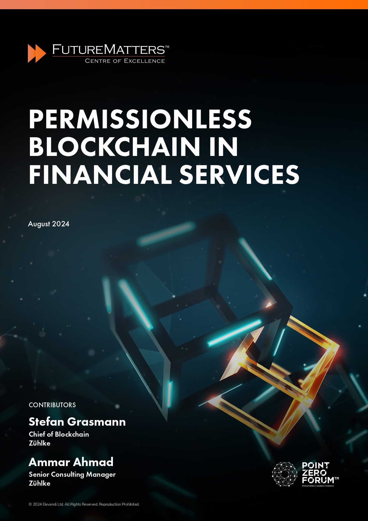 Permissionless Blockchain in Financial Services
